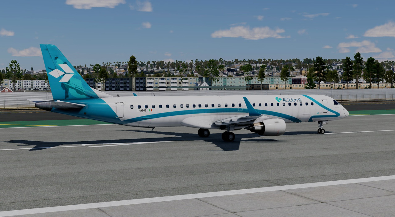 X-Crafts free Embraer E195 v3.0.1 - The AVSIM Screen Shots Forum - The ...