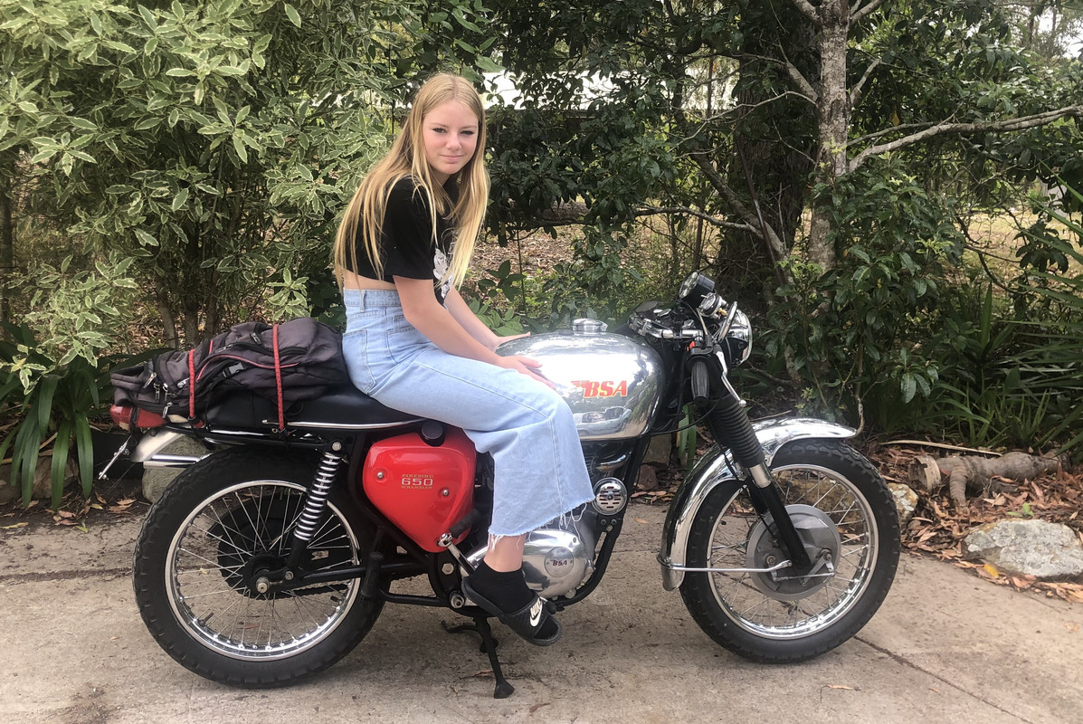 The old A65 and a modern version. - Britbike forum