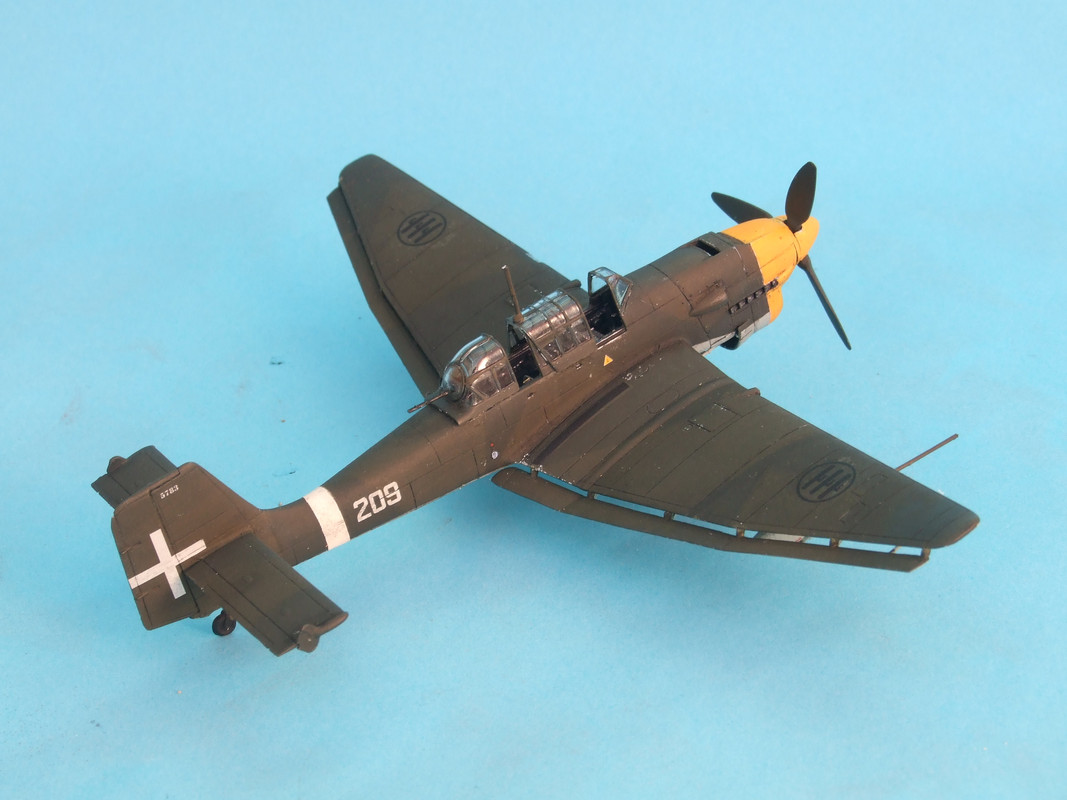 1/72nd Airfix Ju-87 Picchiatello, 209 Squadriglia, 96 Gruppo, Regia ...