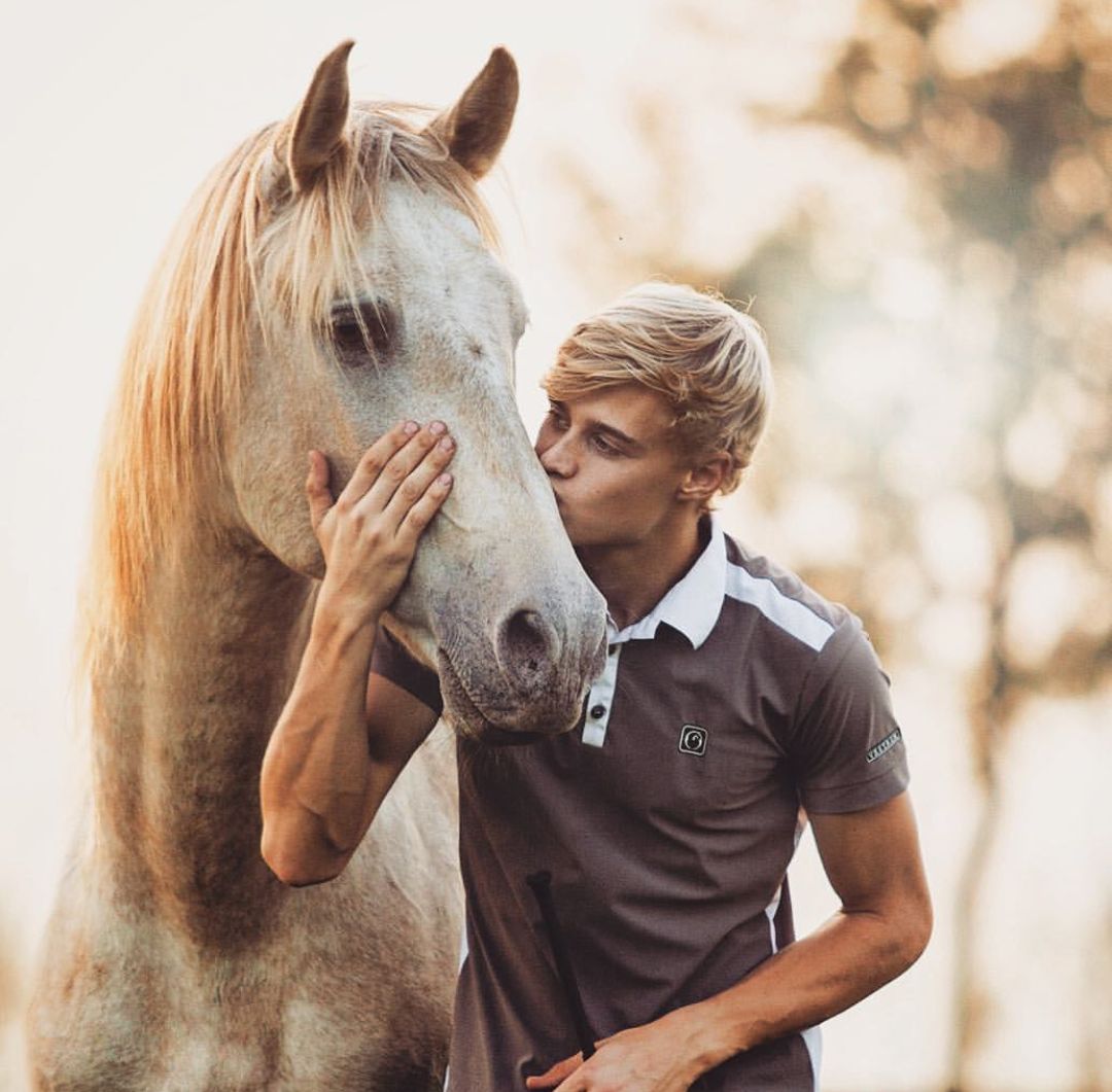 24 Year Old Jesse Drent - Dutch Horse Trainer & Model | LPSG