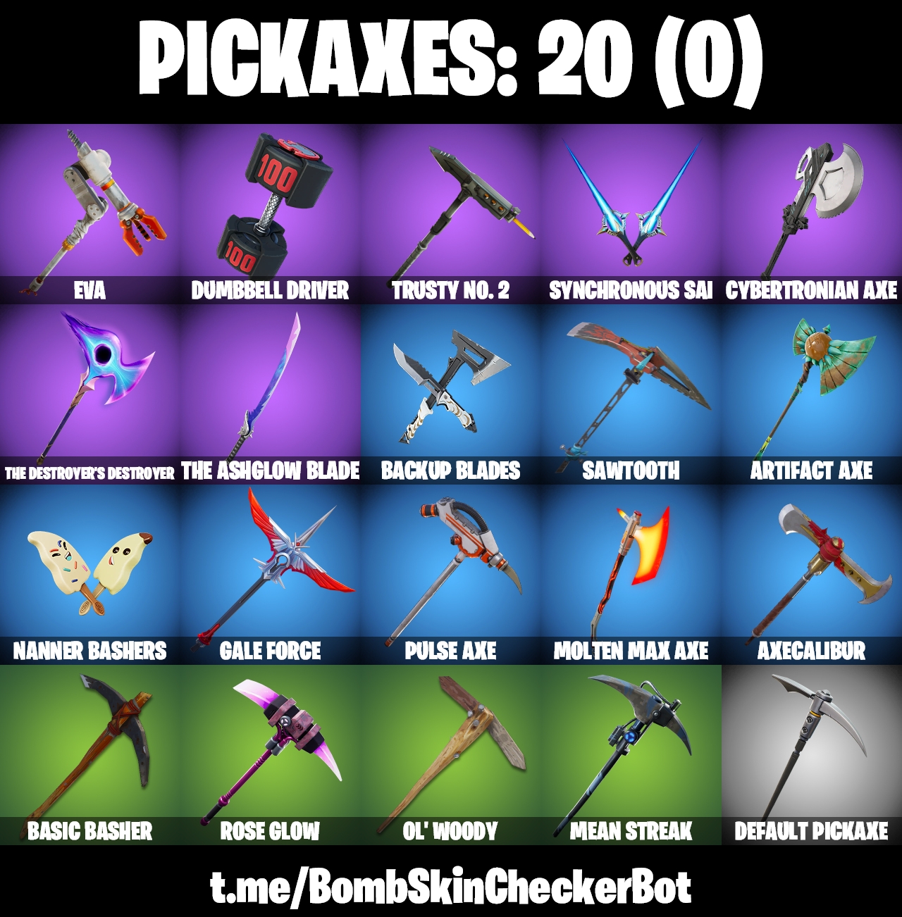 Pickaxes — Postimages