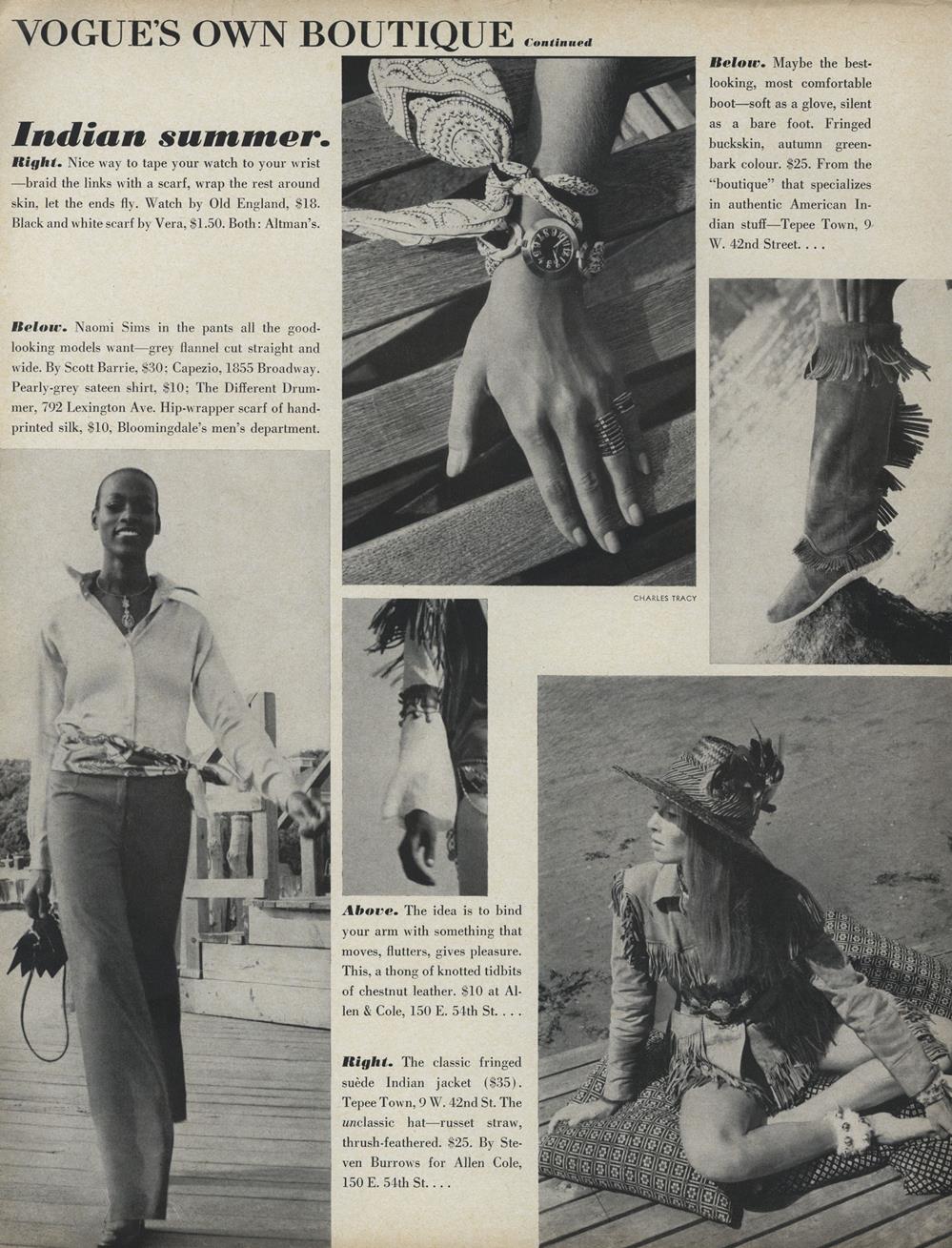 "Vogue's Own Boutique" Vogue US October 1, 1968 | The Internet's ...