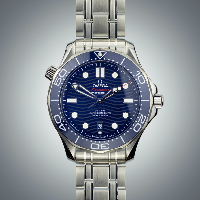 Omega Seamaster Diver 300 M Blue dial & bracelet ref 210 30 42 20 03 001 — Postimages