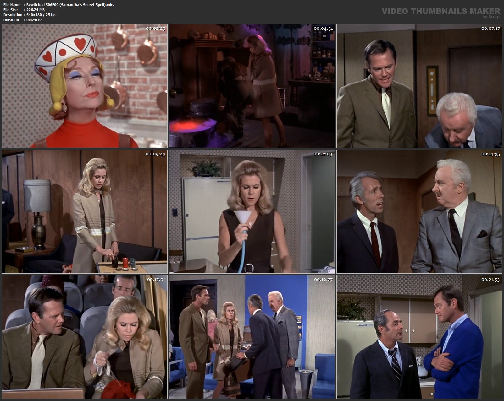 Bewitched S06 E09 ( Samantha's Secret Spell) mkv — Postimages
