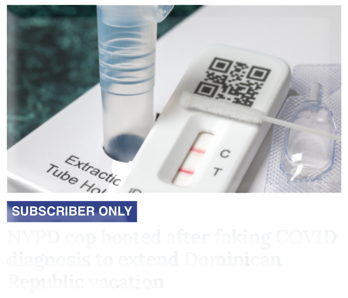 NYPD cop booted after faking COVID diagnosis to extend Dominican ...