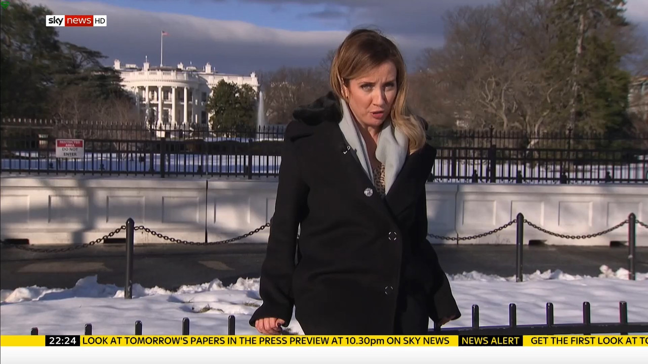 27 January 22 00 00 Sky News At 10 Anna Jones with the main — Postimages