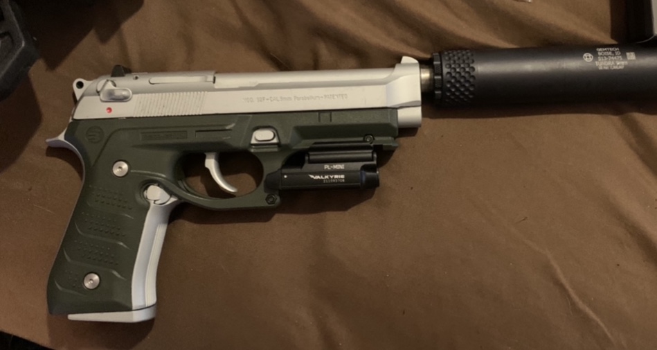 Light mount for non-rail 92FS > Beretta > AR15.COM