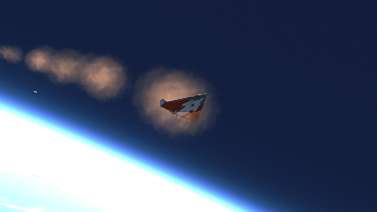 Download Deltaglider with high alpha reentries