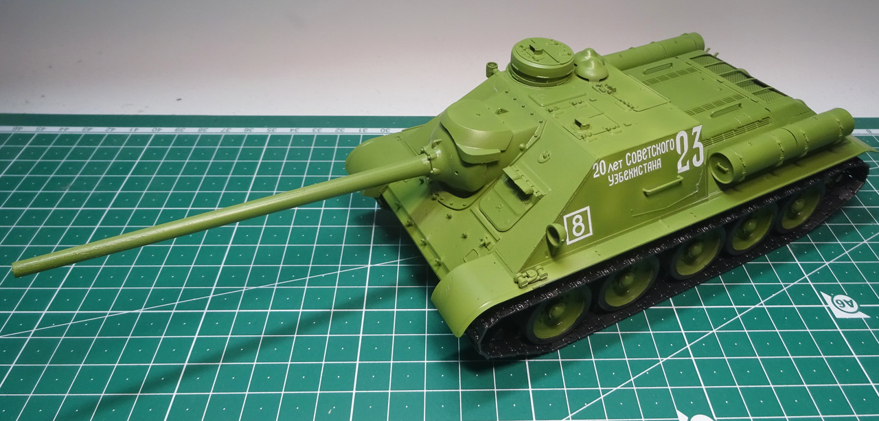 SU-100 1/35 Zvezda - Work in Progress - Armour - Britmodeller.com