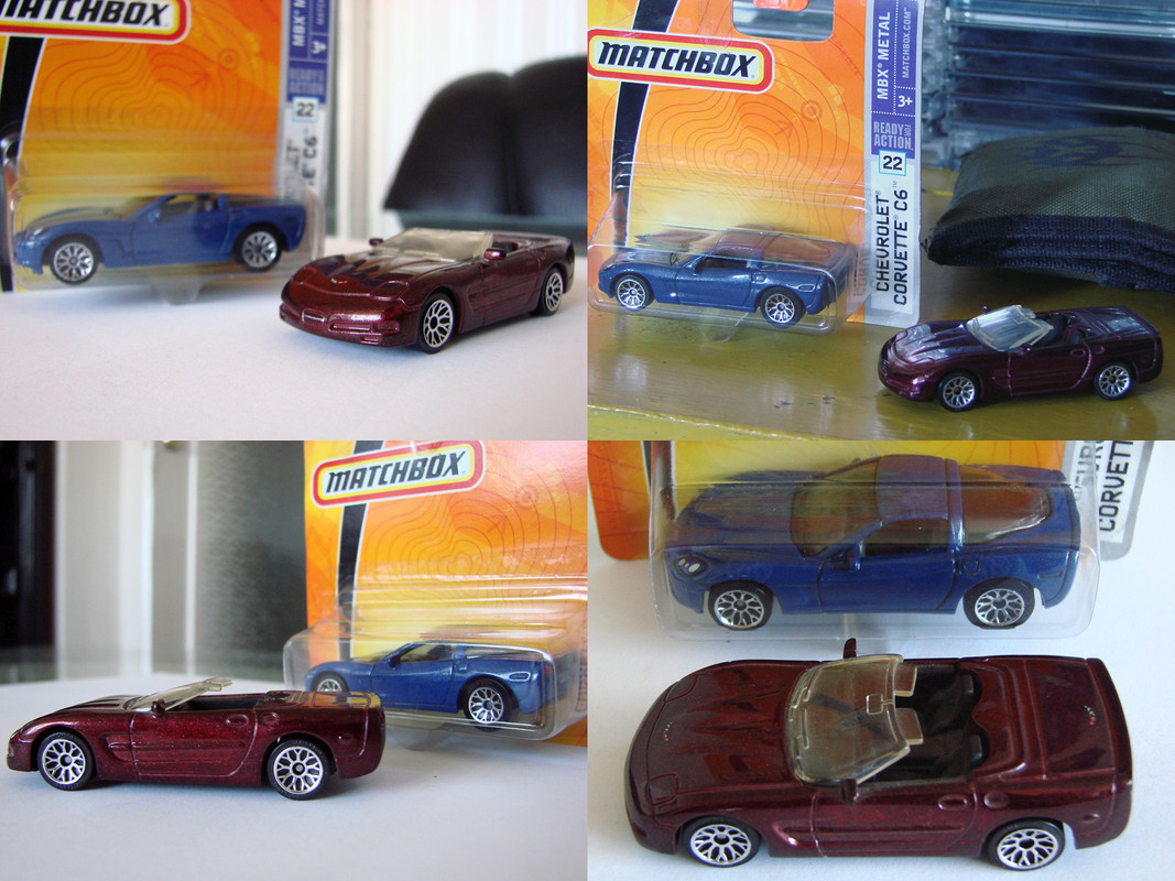 Chevrolet Corvette C5 Convertible & Corvette C6 ( Matchbox) 2 — Postimages