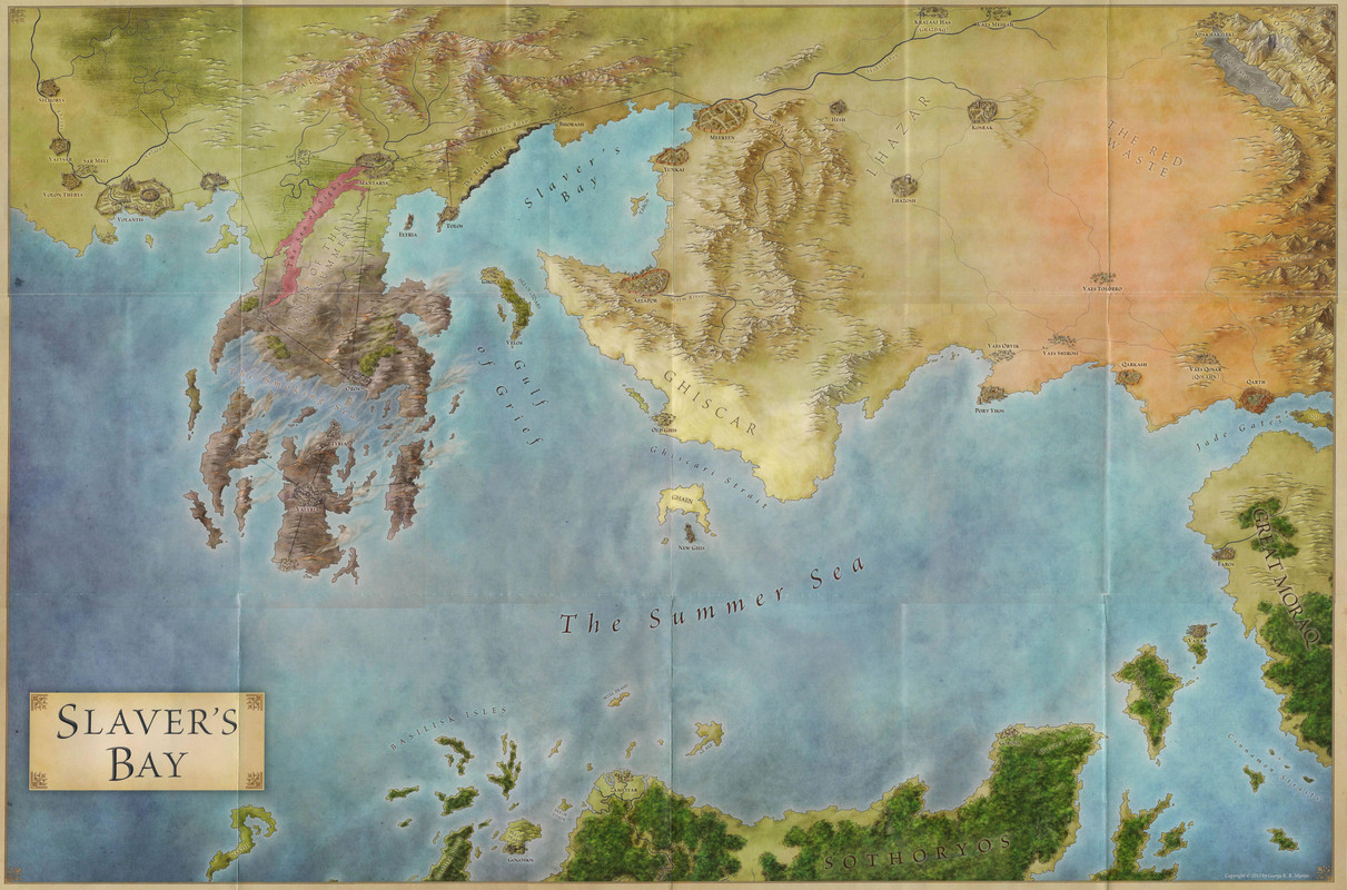 [Spoilers Extended] Maps of The Lands of Planetos : asoiaf