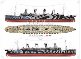 RMS Olympic - Revell Titanic conversion - Big and British GB ...