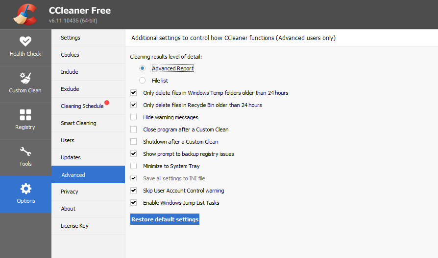 CCleaner v6 | Page 4 | Wilders Security Forums