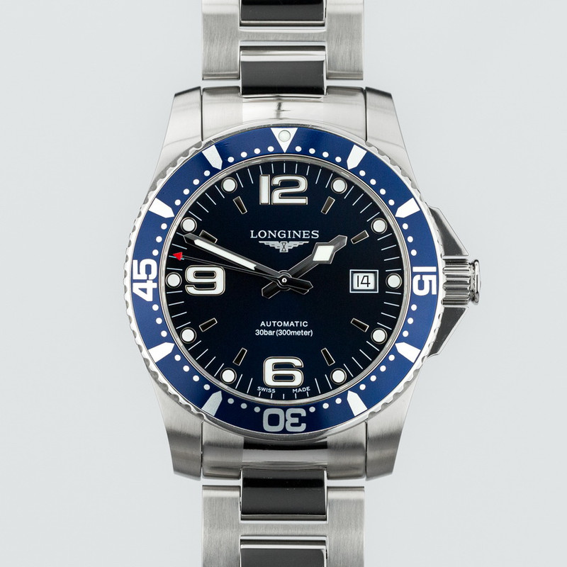 Longines Hydroconquest Sunray Blue Dial L3 742 4 96 6 1 — Postimages