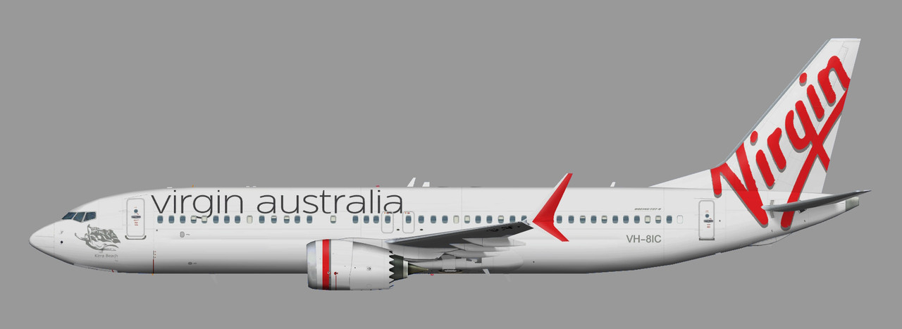 Boeing 737-8MAX Virgin Australia VH-8IA + VH-8IC – Azure AI