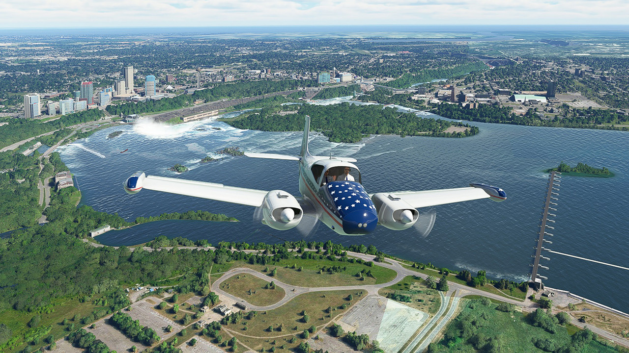 Niagara Falls - Quick overfly in Navion 480 - The AVSIM Screen Shots ...