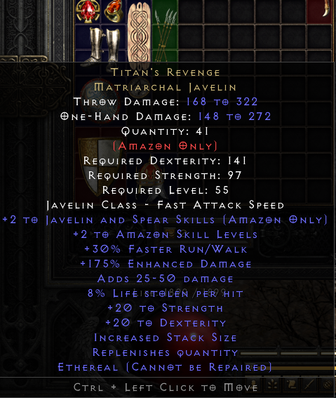 175 8 Eth Up Titan For 1k - Topic - d2jsp