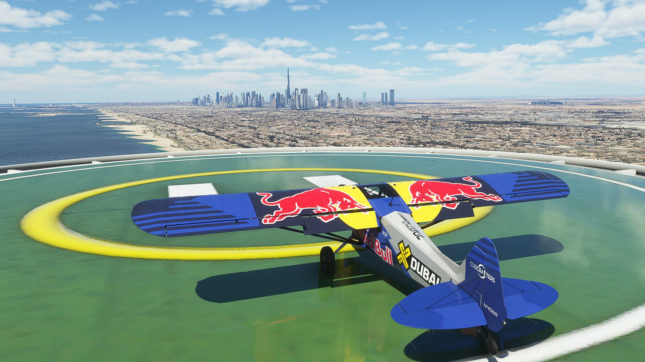 Bullseye landing on helideck of Burj Al Arab in Dubai - Community ...