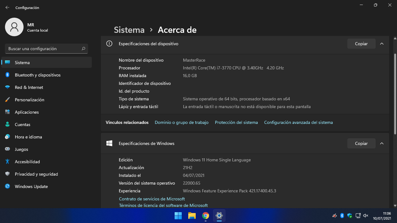 if you are on build 22000.51 and update to 22000.65 through windows ...