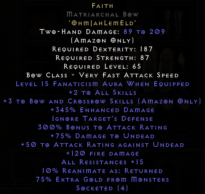 Jewelers Of Speed Jewelers Of Magus Bowazongoodies - Topic - d2jsp