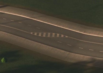 Steam Workshop::National Road over Wall - 1+1 Lanes - Adaptive Network ...