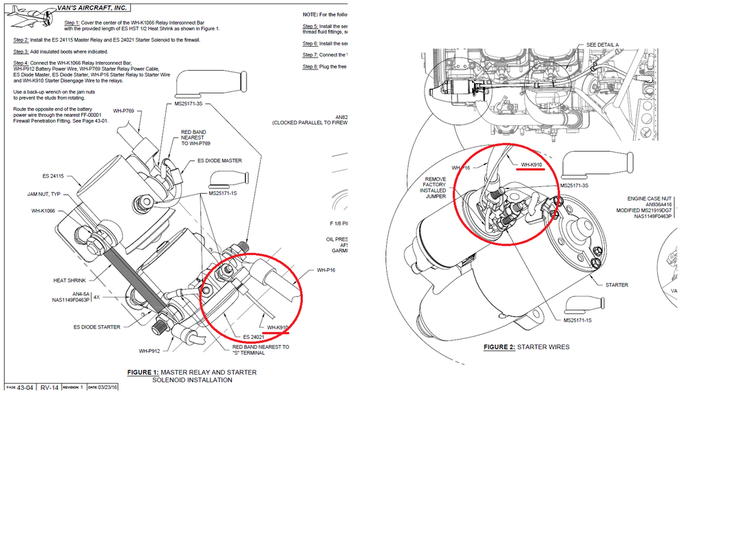 Starter Grounding | Van's Air Force