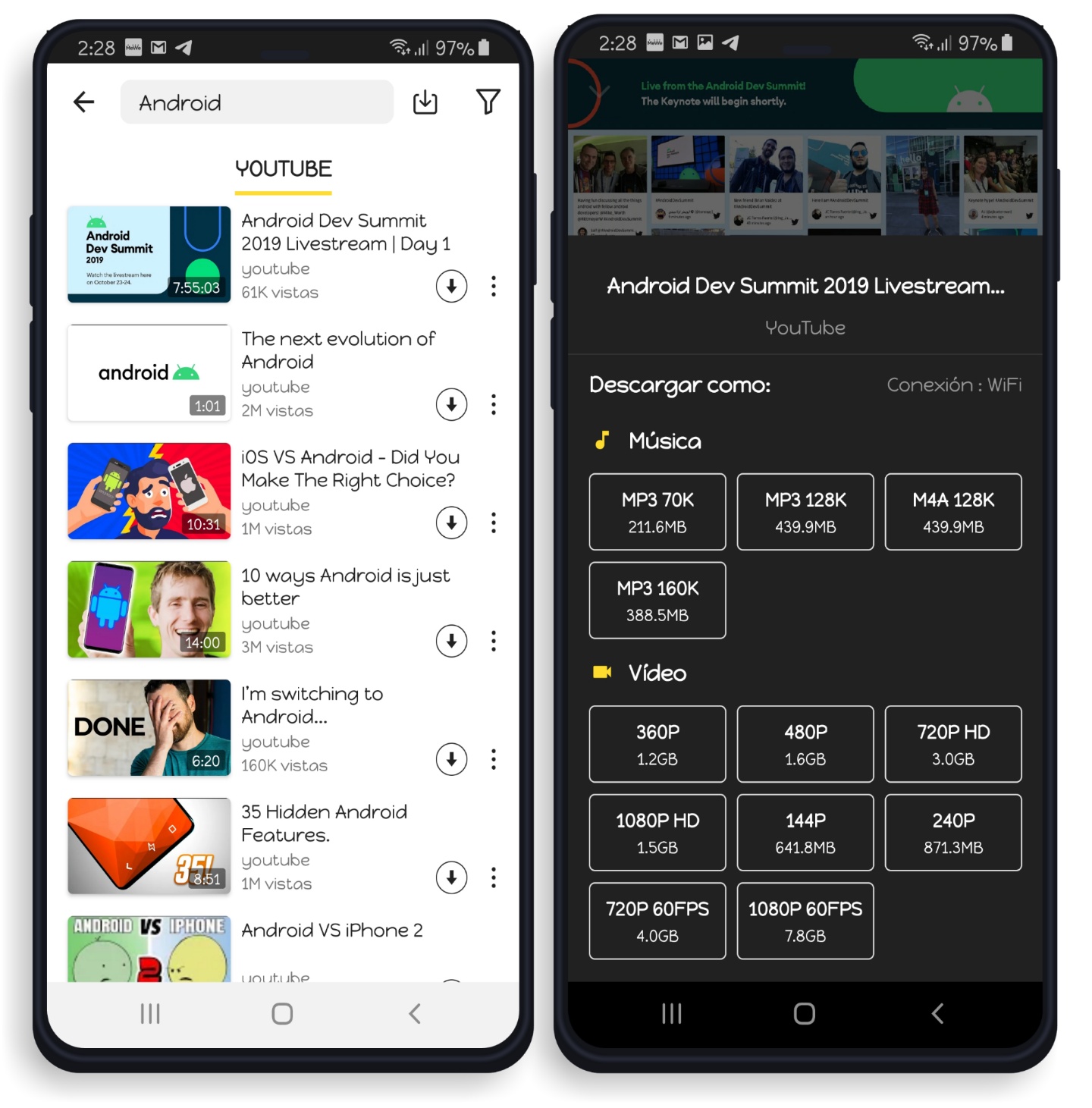 SnapTube - YouTube Downloader HD Video v4.86.1.4860401 [Beta] [Vip]