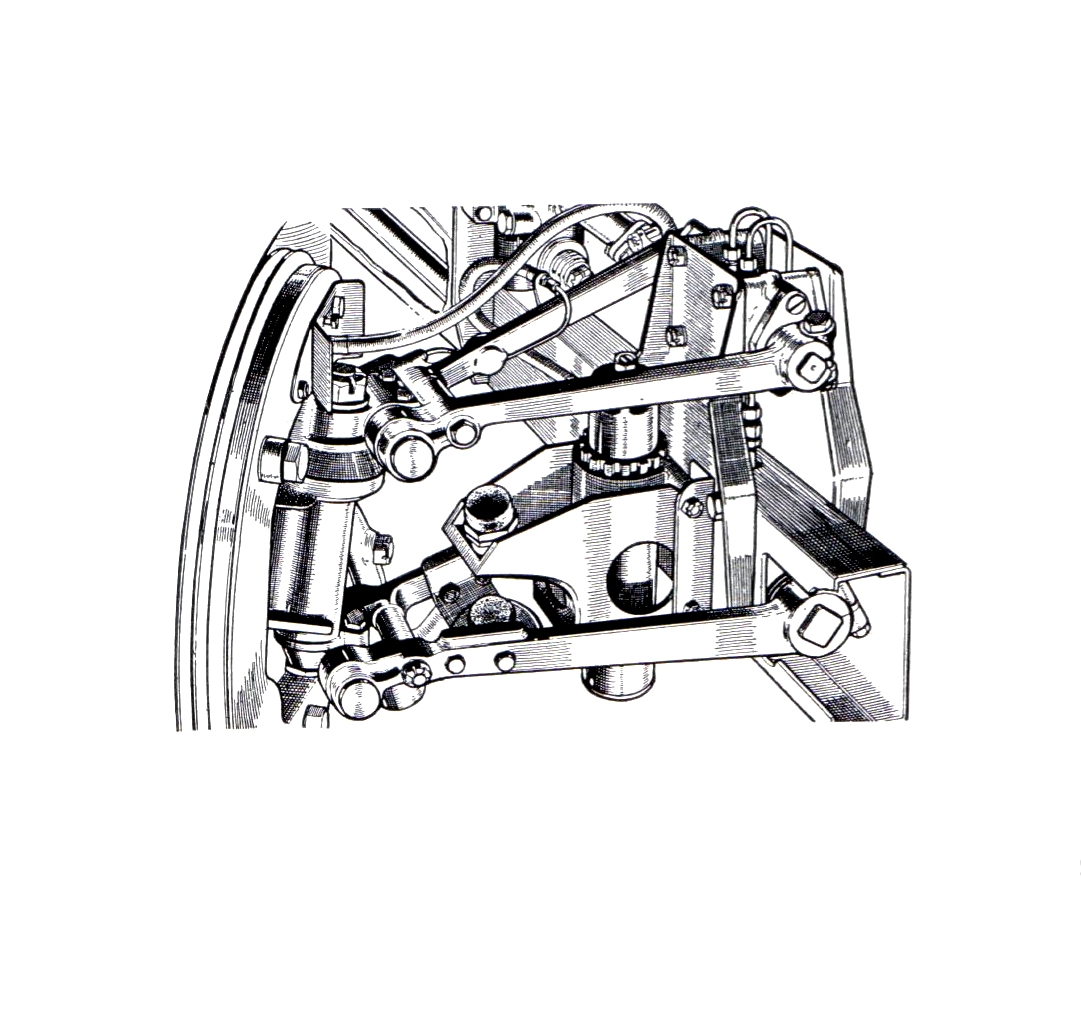 Lagonda independent front suspension, double wish bones and tors — Postimages