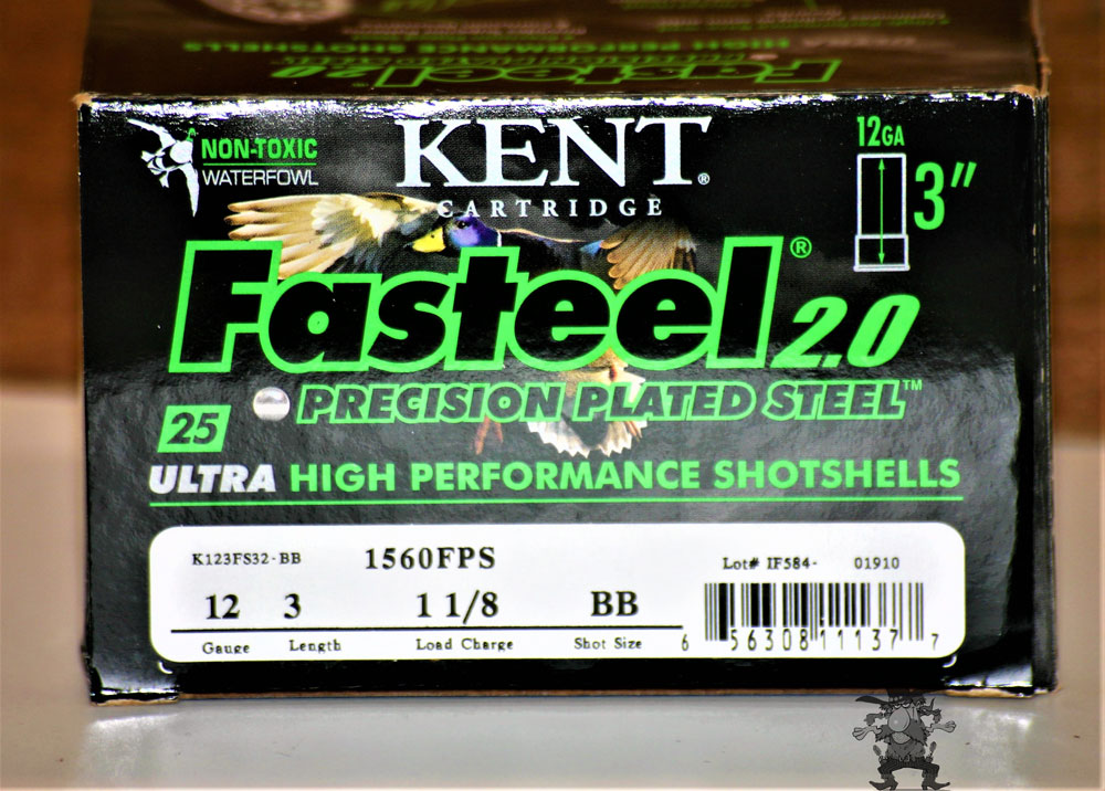KENT FASTEEL® 2.0 12ga Precision Steel 12 GA 3" 1560 FPS BB SHOTSHELL ...