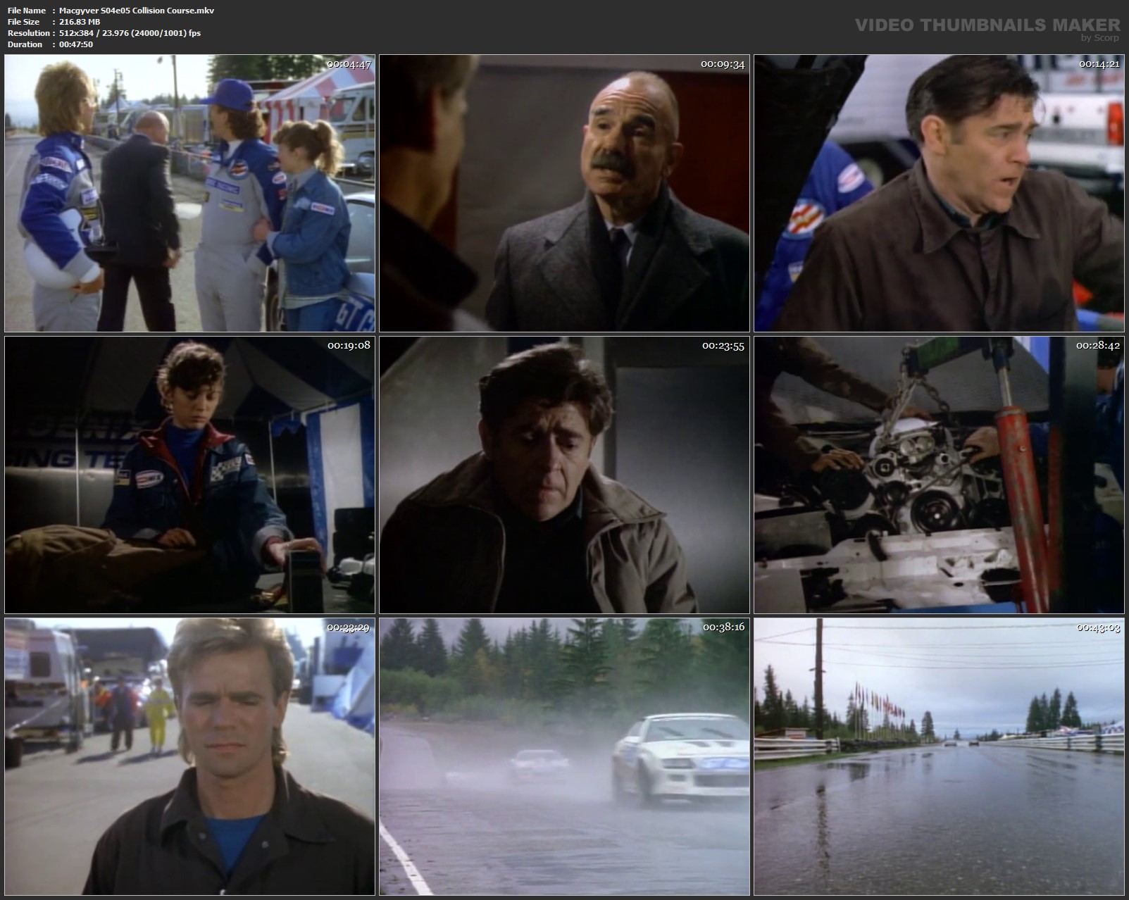 Macgyver S04e05 Collision Course mkv — Postimages