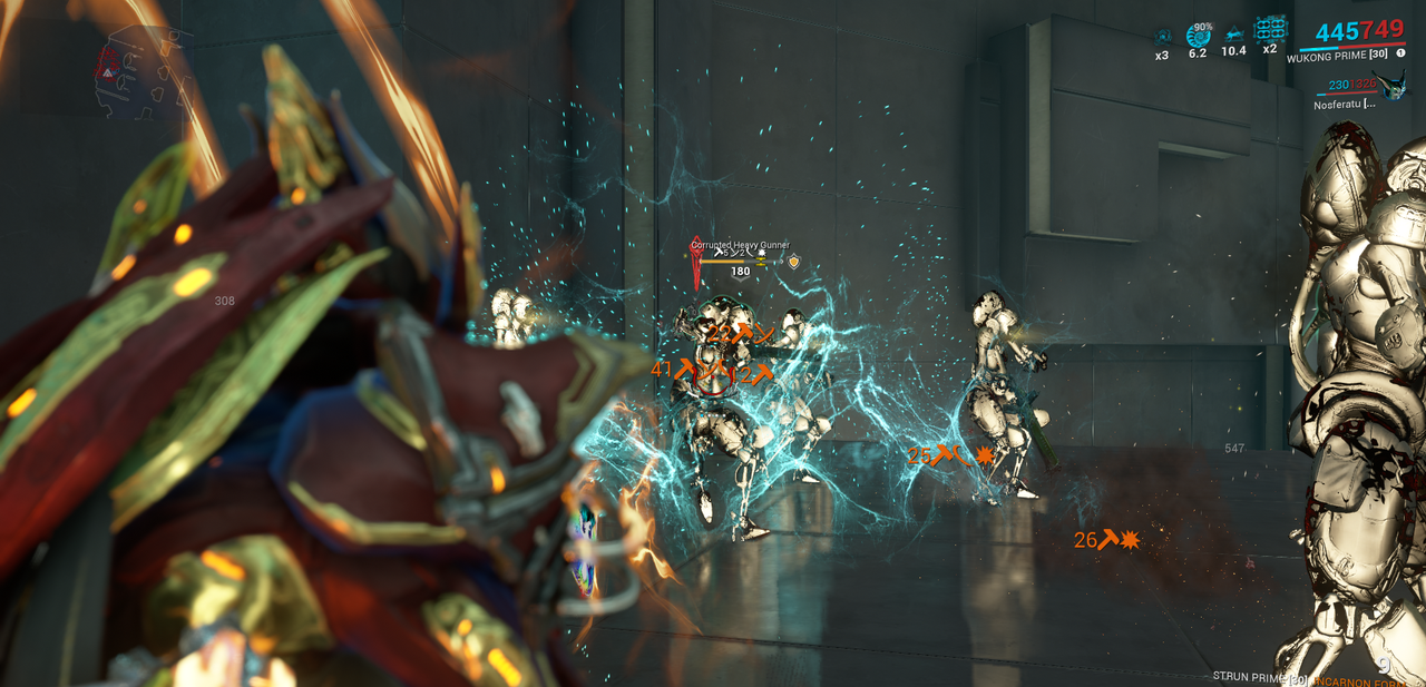 Strun incarnon AoE radial damage is force proc-ing impact status even though it has 0 impact ...