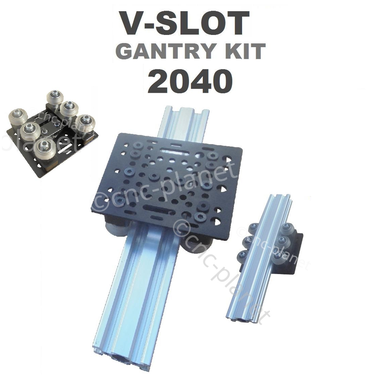 V-SLOT 2040 EXTRUSION PROFILE GANTRY PLATE KIT CNC ROUTER ACTUATOR X Y ...