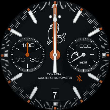 Omega Speedmaster Racing w/ weather debrand v2 by panni - Amazfit GTR ...