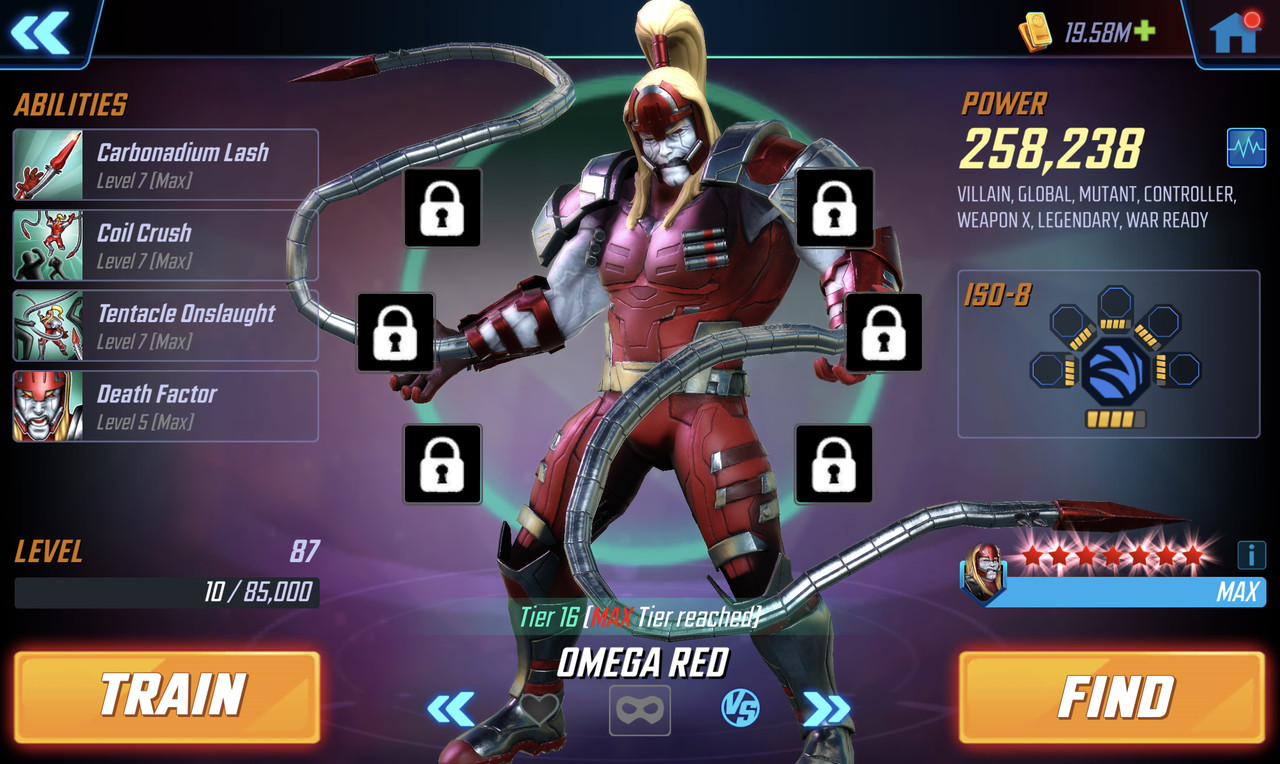 Behold! My big red baby. : r/MarvelStrikeForce