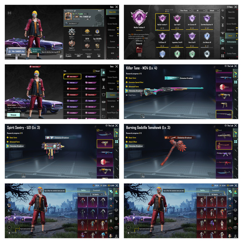Buy LV 73 | 11 LAB | M24 KILLER LV 4 | UZI SPIRIT LV 3 | SET 192 | RP M3 M4 M5 M6 M7 M8 M9 M10 ...