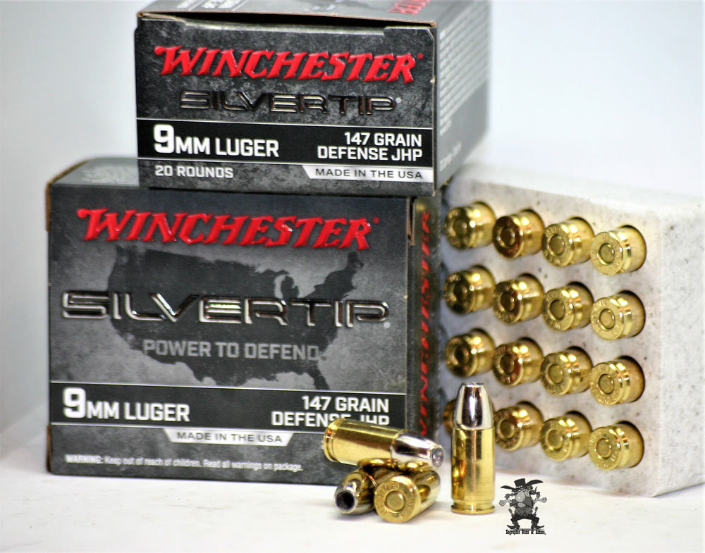 Silver Tip 147Gr. 9MM WINCHESTER 9 mm 147Gr SilverTip147Gr JHP DEFENSE ...