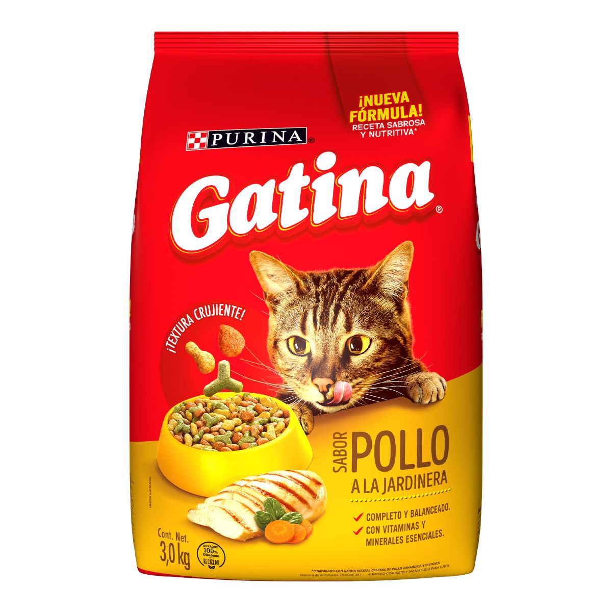 MX GATINA 3 KG ECONT 0522 FRONT — Postimages