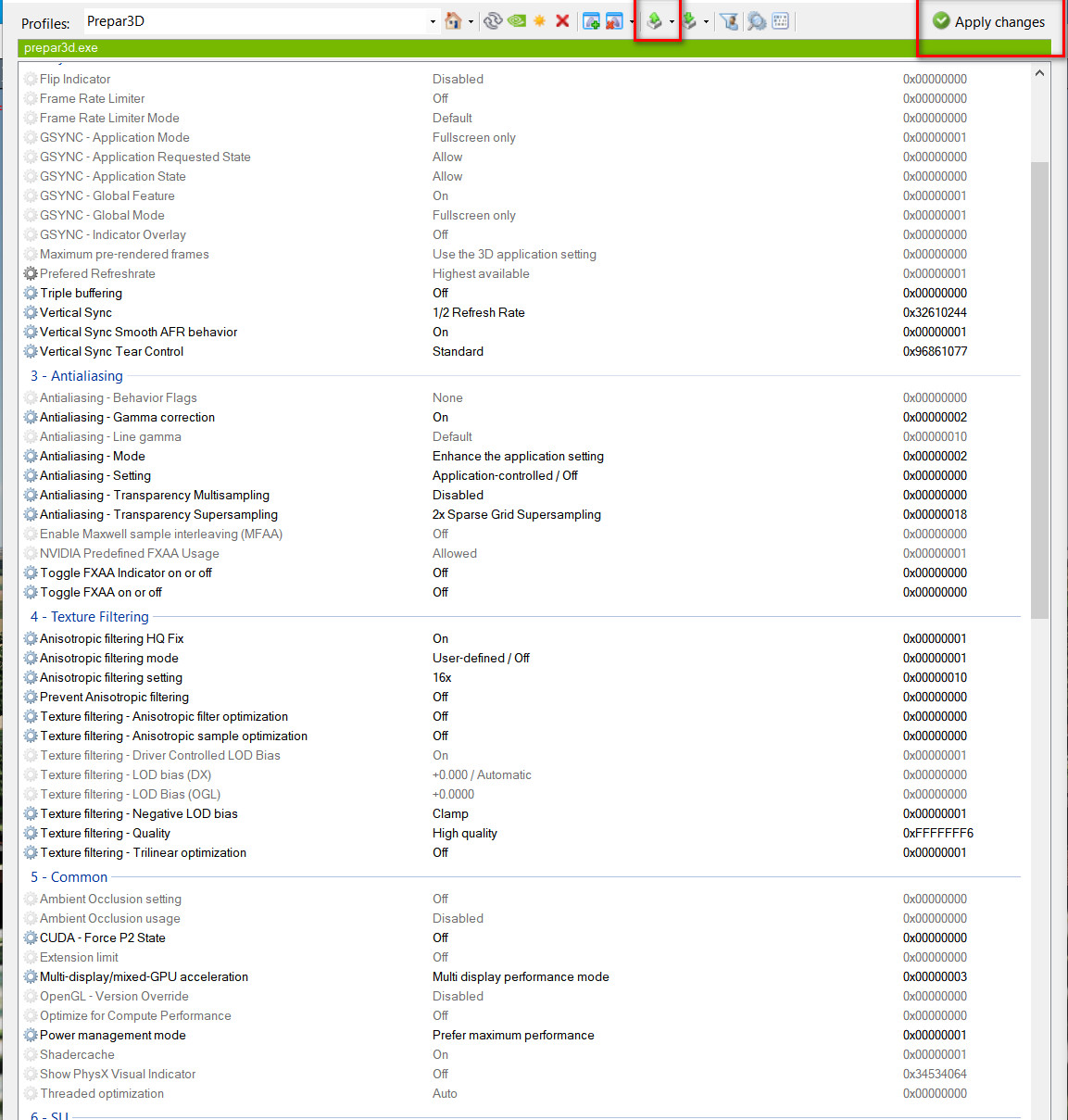 NVidia Profil Inspector — Postimages