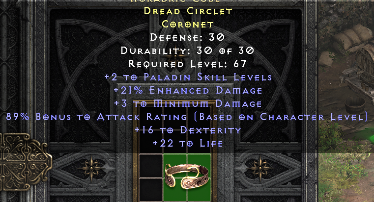 Paly Circlet 2/edmg/ar/dex Ft - Topic - d2jsp