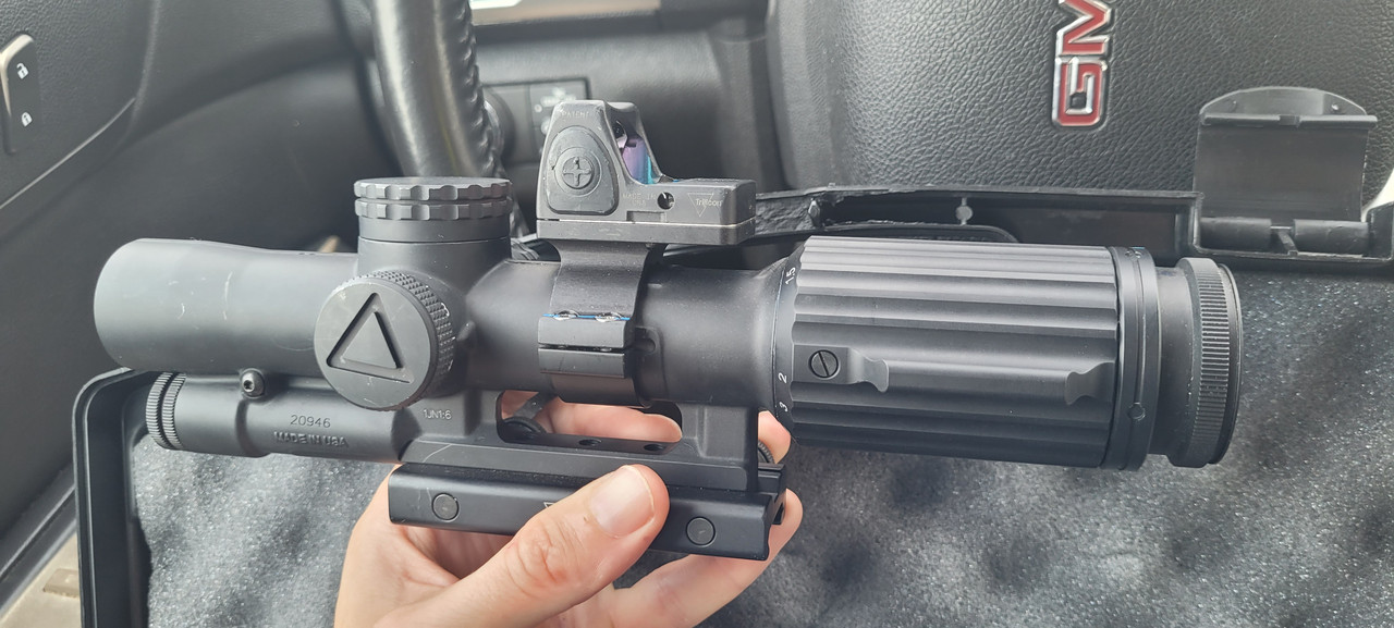 1-6x24 VCOG with RM06 RMR piggybacked - AR15.COM