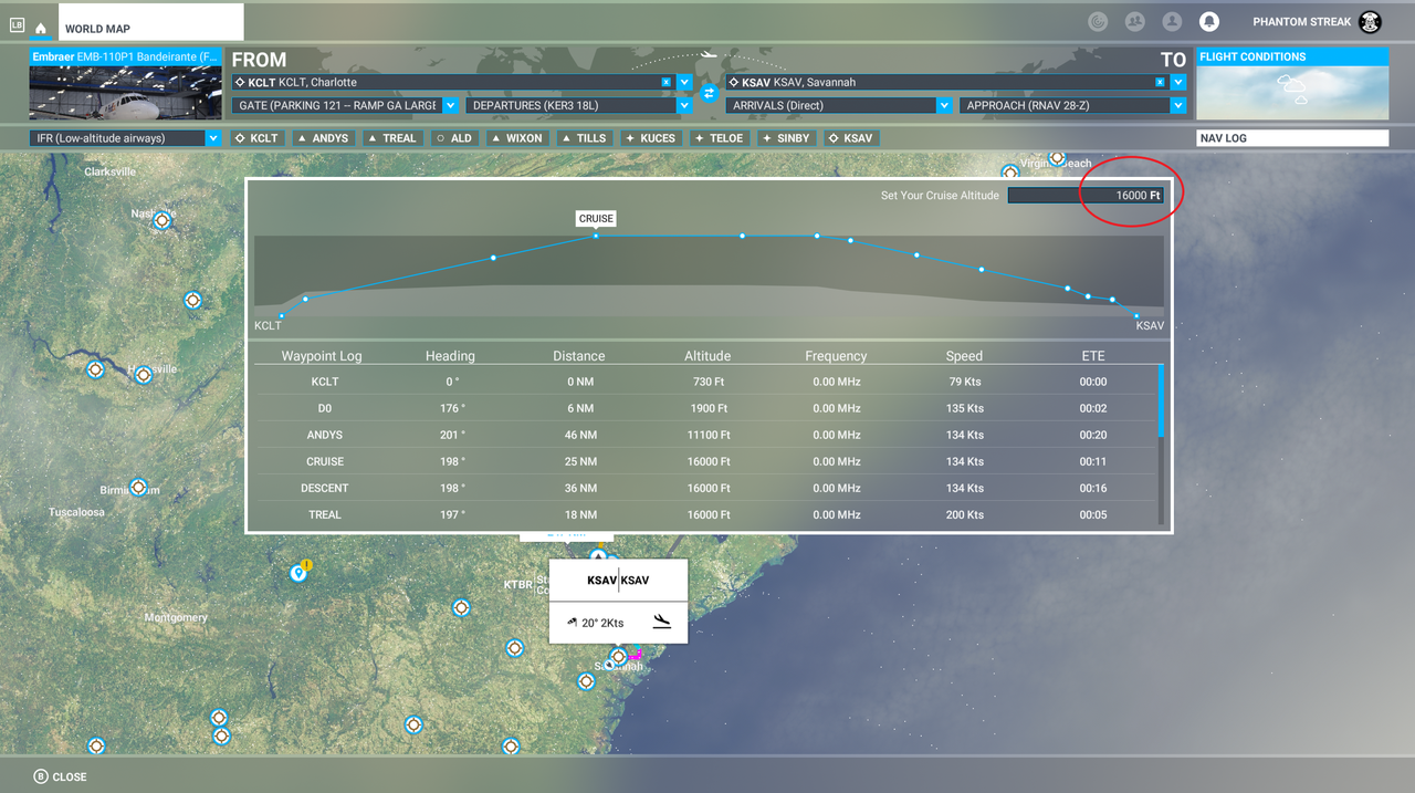Unable to change cruise level in flight planner - Microsoft Flight ...