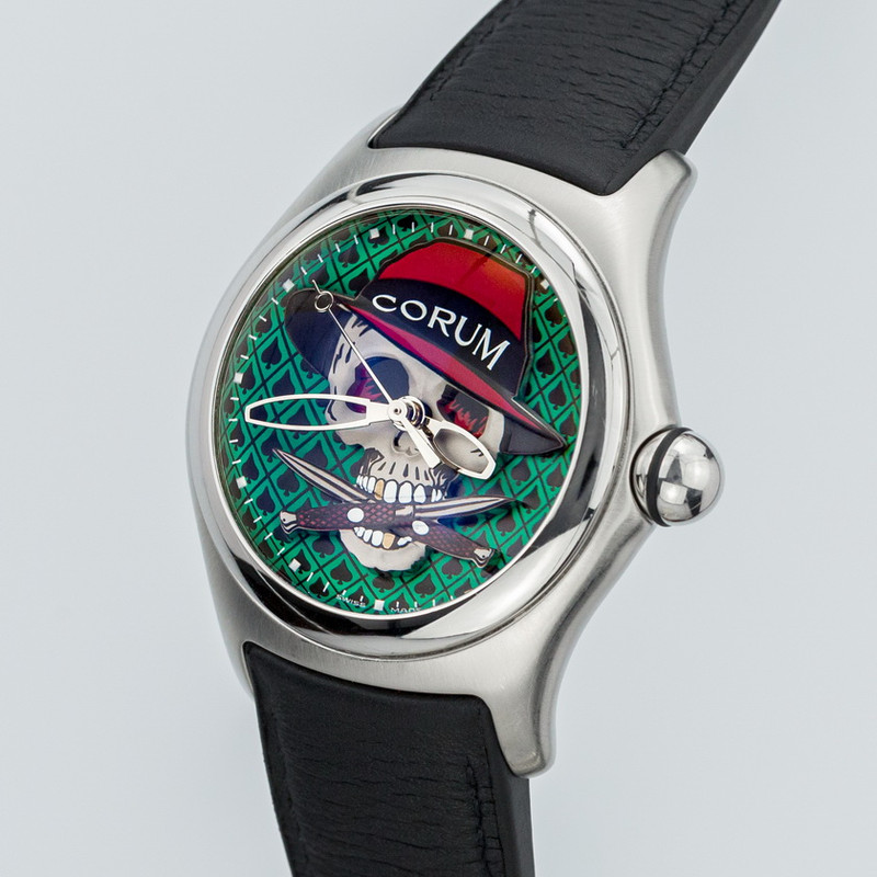 Corum Bubble 45 ref 02320 592001 Skull Gangster Limited edition 3 ...