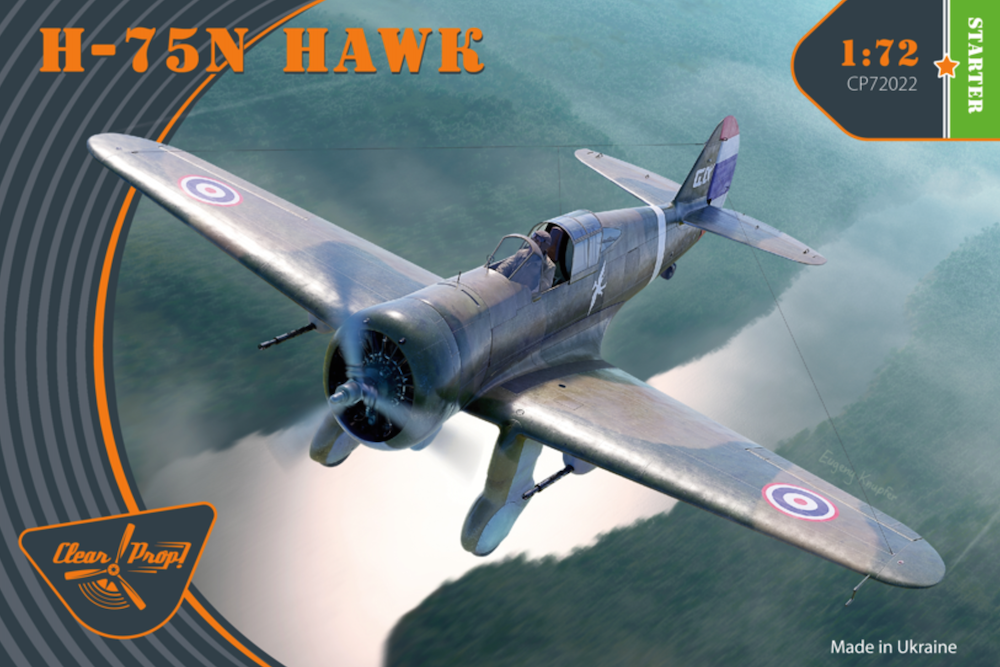 1/72 - Curtiss H-75/P-36 Hawk by Clear Prop Models - H-750 & H-75N/M ...