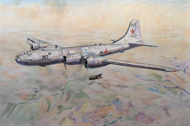 1/144 - Tupolev Tu-4 "Bull" by Mars Models - 3D renders+box art - The ...