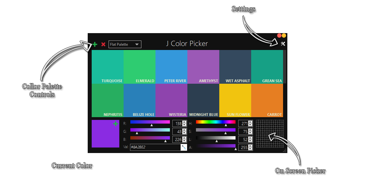 GitHub - x5qubits/jColorPicker: A free multi-purpose and open source ...