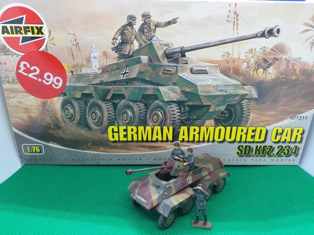 And also another Airfix German Armoured Car ++Finished++ - Armoured ...