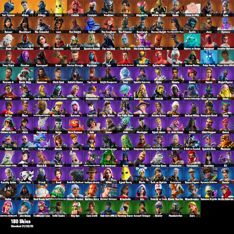 Buy #H157 [PC/PSN/XBOX] 180 Skins | Tart Tycoon | Midas | Trilogy ...