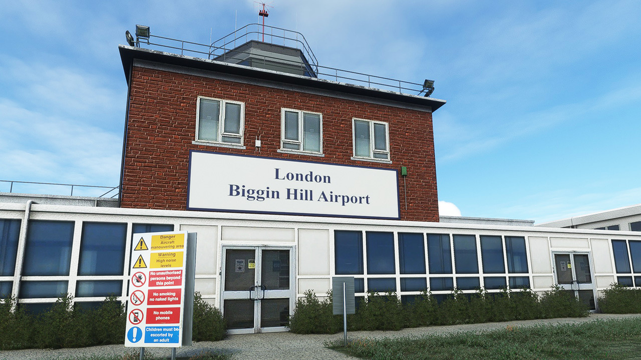 Biggin Hill Airport EGKB close to London - Community Screenshots - Orbx ...