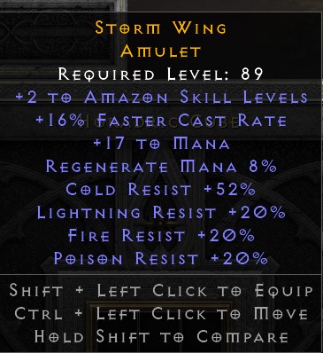 Crafted Amulet - Topic - d2jsp