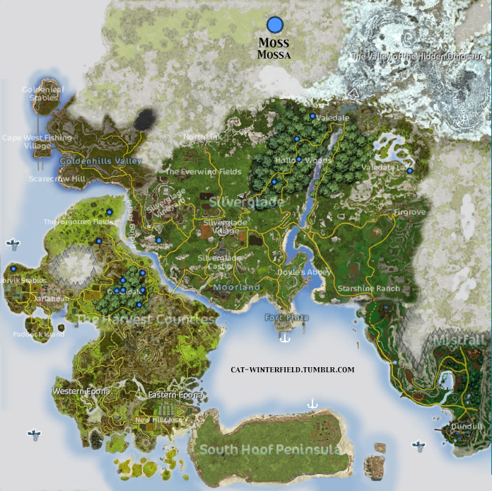 All Farah's plants map! | Star Stable Forums